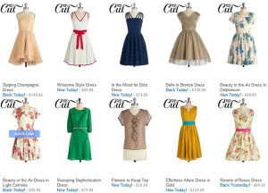 ModCloth โชว์แฟชั่น "ชาว Facebook เลือกให้"