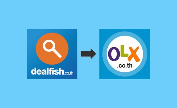 Dealfish.co.th เปลี่ยนชื่อเป็น OLX.co.th