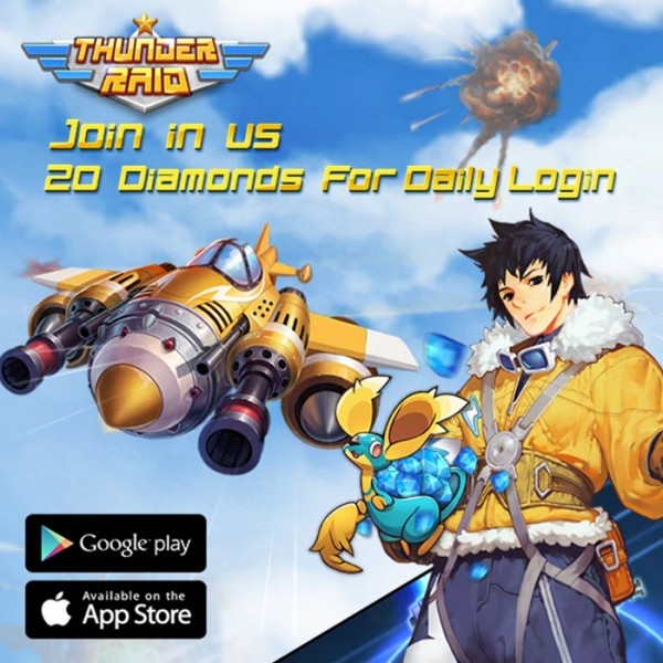 [PR] Thunder Raid เกมเครื่องบินรบสุดมันส์ พร้อมปฏิบัติการแล้วบน WeChat