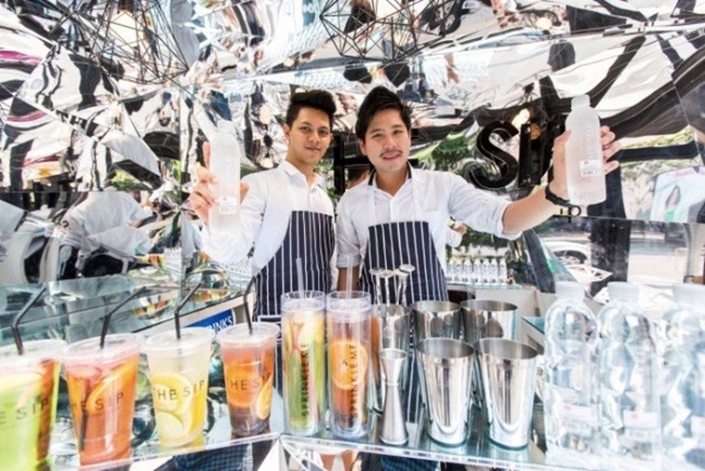 Sprinkle Drinking Water แบรนด์น้ำดื่มแห่งความเก๋มาแรงปี 2015