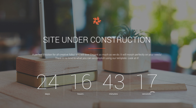 10 ตัวอย่างงานดีไซน์เก๋ๆ สำหรับหน้าเพจ Under Construction เอาไว้เป็นแรง ...