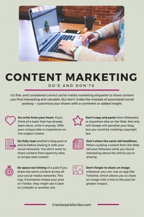 3 สิ่งที่ควร และไม่ควรทำ กับ Content Marketing ของคุณ