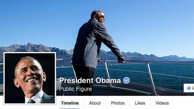 Obama สร้างเพจ Facebook ของตัวเอง (ซะที)