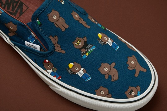 VANS ยกขบวนแก๊งค์ LINE FRIENDS มาอยู่บนรองเท้าผ้าใบรุ่นลิมิเต็ด