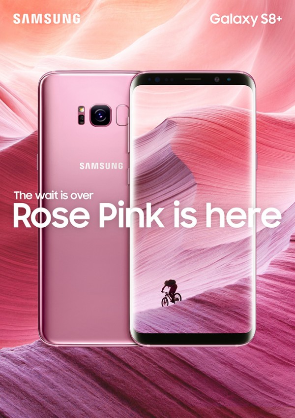 ซัมซุงสายแบ๊วมาแล้ว!!! เอาใจคนหวานซ่อนเปรี้ยวจึ๊ดด้วยสี Rose Pink