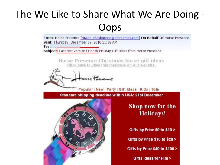 5 ความผิดพลาดที่คนทำ E-mail Marketing มักทำผิดประจำ