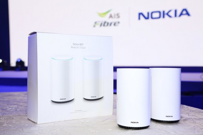 เอ็กซ์คลูซีฟดีล! AIS Fibre จับมือ Nokia เปิดตัว Mesh Wi-Fi ลุยเน็ตบ้าน ...