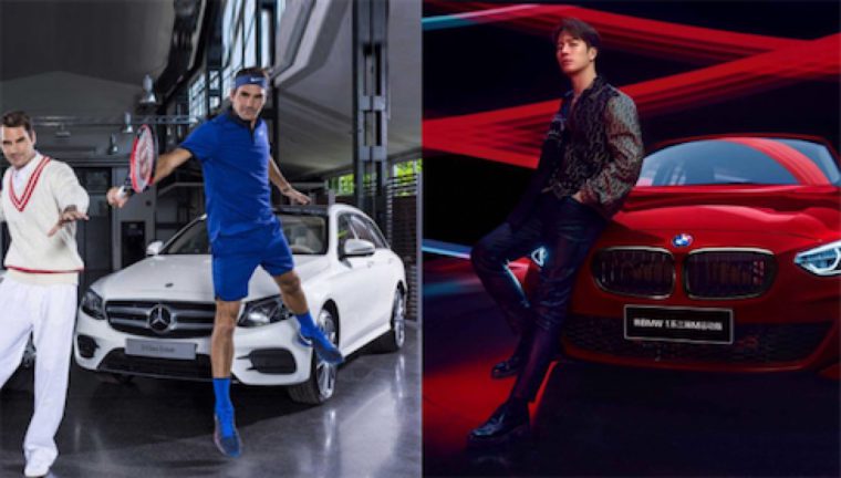 ชนหมัดต่อหมัด BENZ vs BMW ถนนสายนี้ห้ามใส่ "เกียร์ถอย"