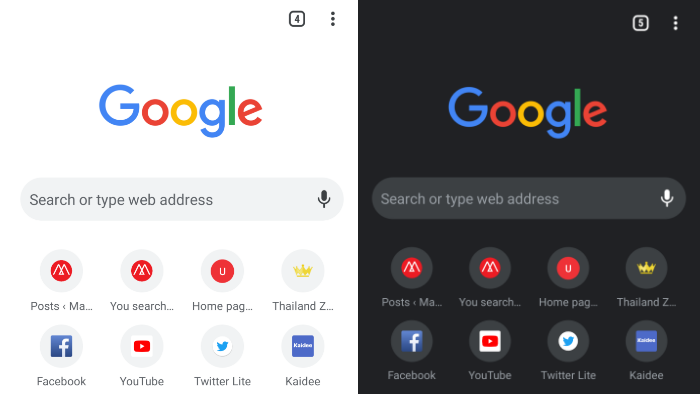 สอนวิธีลับ การเปิด Dark Mode ใน Chrome Android รับเทรนด์มือถือจอดำ