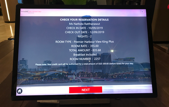 โรงแรมที่สิงคโปร์เริ่มใช้ Automated hotel check in & check out ให้แขก ...