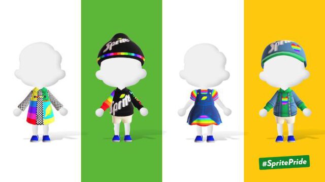 Sprite คัมแบ็ค จัดชุดสีรุ้งสื่อสาร Gen Z ในเกม Animal Crossing หนุน ...