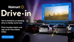 Walmart จัดหนังกลางแปลง ชมแบบ Drive-In ไม่หวั่นโควิด-19