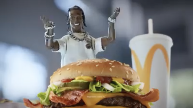 Travis Scott แร็ปเปอร์คว้าใจ McDonald's พรีเซนเตอร์หลักคนแรกในรอบ 18 ปี ...
