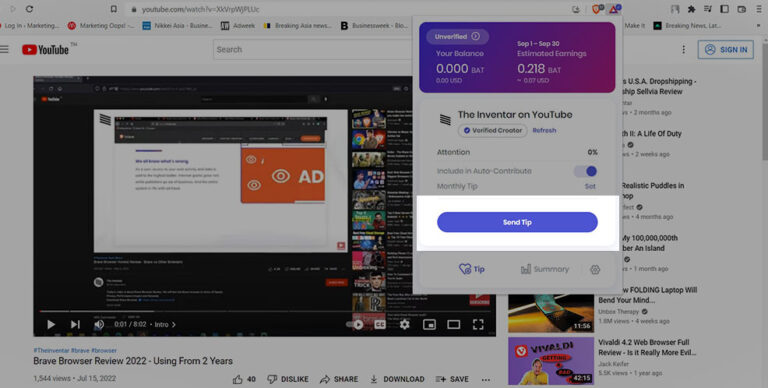 รู้จัก Brave Browser ก้าวสู่ยุค WEB3.0 กับการท่องเว็บแบบ Decentralized แถมยังหาเงินได้ด้วยการดูโฆษณา