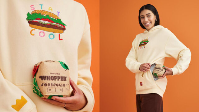 Burger King เปิดตัว Chillwear เสื้อฮู้ดพร้อมกระเป๋าหุ้มฉนวนเก็บความอุ่น ...