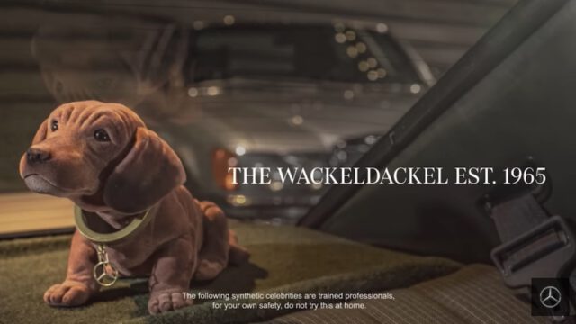 Mercedes-Benz พลิกโฉมตุ๊กตาน้องหมาพยักหน้าตกแต่งรถ เปลี่ยนเป็นสุดยอด ...