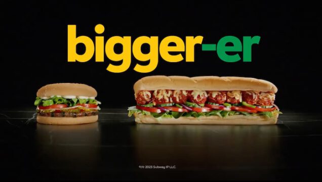 Subway ถล่มเบอร์เกอร์ กัดคู่แข่งฟาสต์ฟู้ด ดันมูลค่าแซนด์วิชเหนือกว่า!