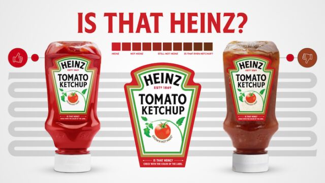 สีนี้เท่านั้น! Heinz แก้เกมแอบเติมซอสอื่นลงขวด แจ้งเกิด "ฉลากแห่งความ ...