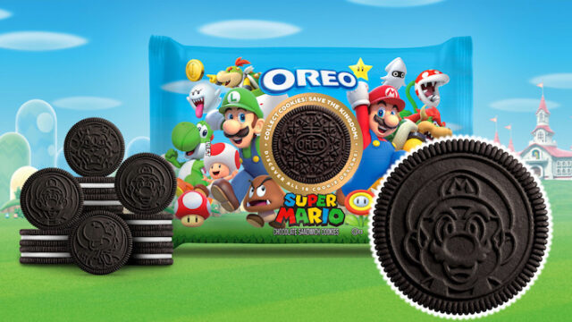 Oreo จัดให้! คุกกี้ธีม Super Mario ภาพตัวละครนูนขึ้นมาในขนม