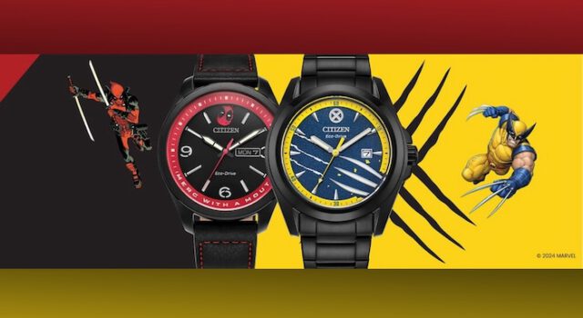 Citizen ออกนาฬิกา 2 รุ่นพิเศษ แรงบันดาลใจมาเต็มจาก Deadpool และ Wolverine