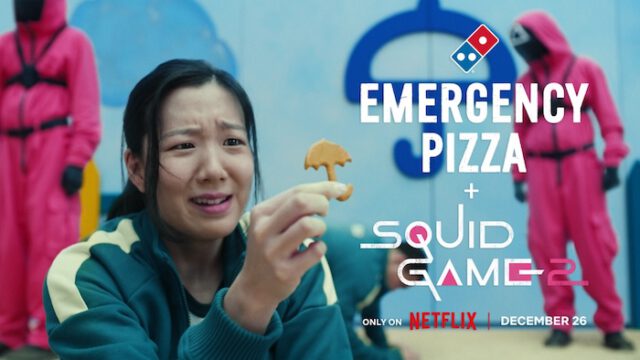 โกโกวา มาเป็นถาด! Domino's ร่วมมือ Netflix ส่งพิซซ่าฉุกเฉินสู่จักรวาล Squid Game