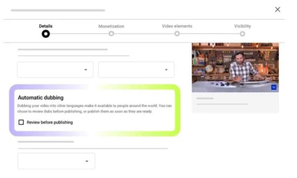 YouTube เพิ่มระบบ Auto Dubbing พากย์เสียงภาษาต่างประเทศอัตโนมัติ ขยายฐานคนดู-ขายของข้ามประเทศ