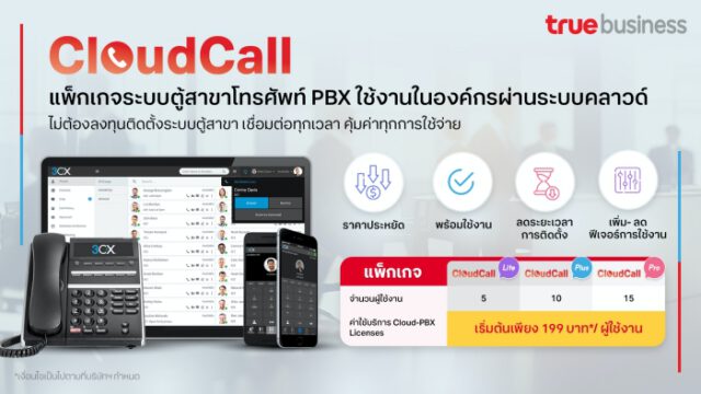 CloudCall: ทำไมธุรกิจยุคใหม่ต้องใช้ Cloud PBX?