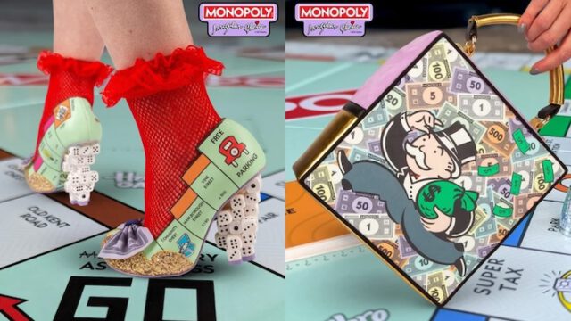 เกมเศรษฐี Monopoly เข้าวงการแฟชั่น เติมเสน่ห์ในรองเท้า-กระเป๋าดีไซน์ ...