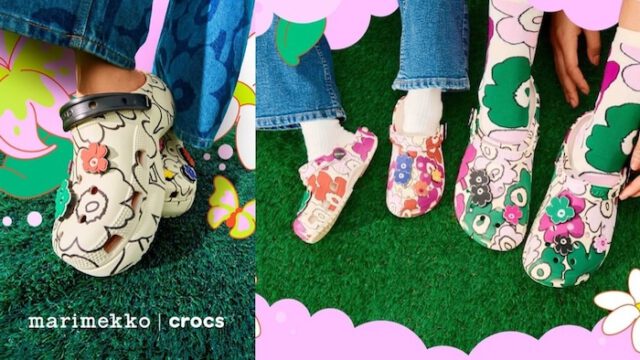Crocs x Marimekko ขยายดีไซน์ออกนอกกรอบรองเท้า จัดเต็มกระเป๋าลายพิมพ์ ...