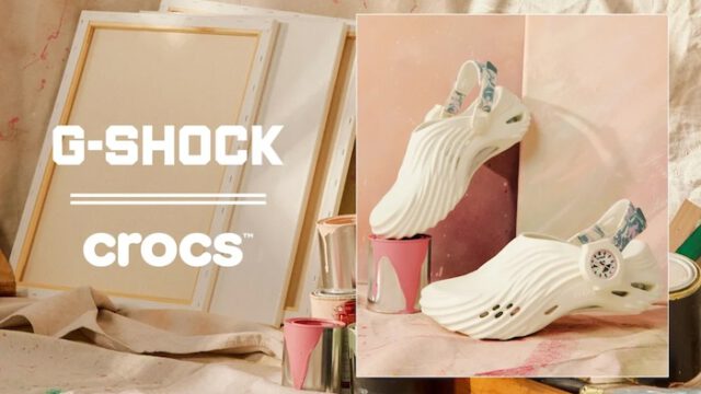 G-SHOCK x Crocs เมื่อนาฬิกาแข็งแกร่งโคจรมาเจอรองเท้าทนทาน