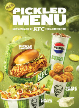 KFC ประเดิมเมนูของดอง ชูไฮไลท์ "Pickle Pepsi" เป๊ปซี่ผสมน้ำแตงกวาหมัก ...