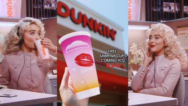 Dunkin' ชวน Sabrina Carpenter ฝากจูบไว้ที่แก้ว เติมความพิเศษให้ ...